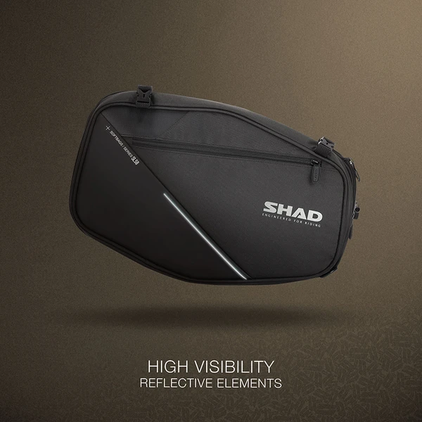 224415 - SACOCHE CAVALIERE LATERALE SHAD SL58 EXTENSIBLE NOIR 36L/48L ...