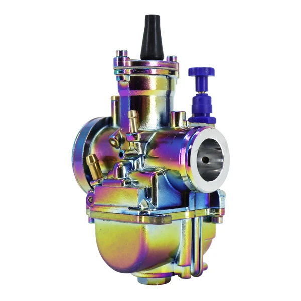 186702 - CARBURATEUR TYPE PWK 21 TITANIUM A BOISSEAU PLAT AVEC POWERJET ...