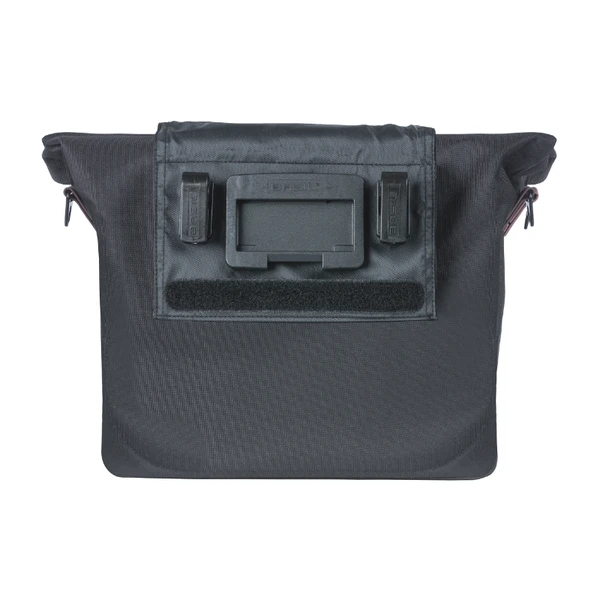 199193 - SAC A MAIN VELO BASIL CITY 8-11L NOIR ETANCHE FIXATION ...