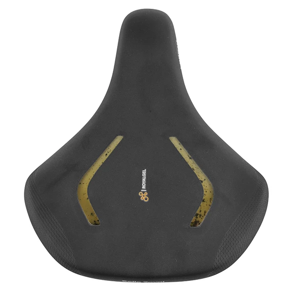222560 - SELLE ROYAL LOOKIN EVO RELAXED GEL VISIBLE NOIR 248x223mm 682g